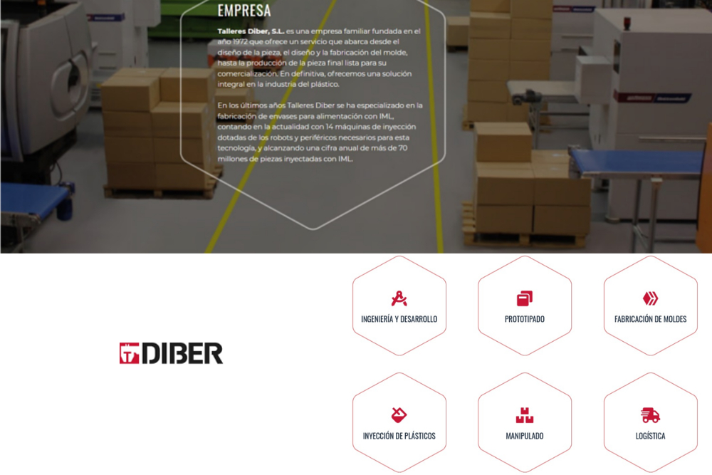 TALLERES DIBER actualiza su web – IBIAE