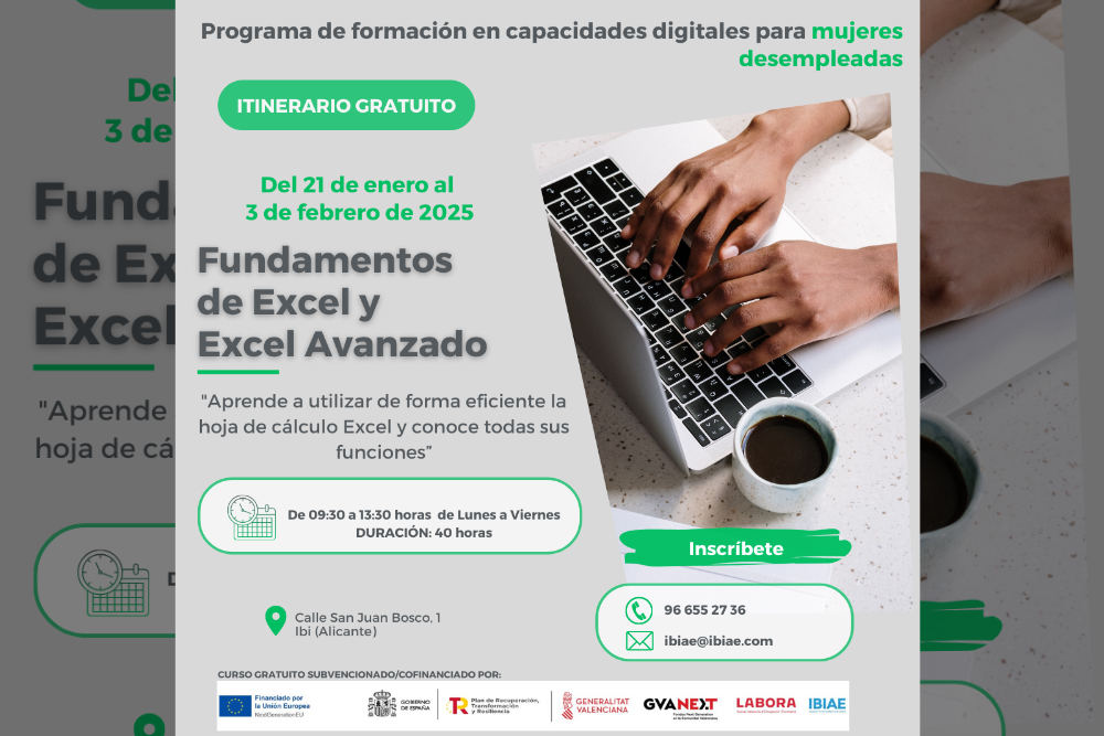 Curso Gratuito: Fundamentos de Excel y Excel Avanzado – IBIAE
